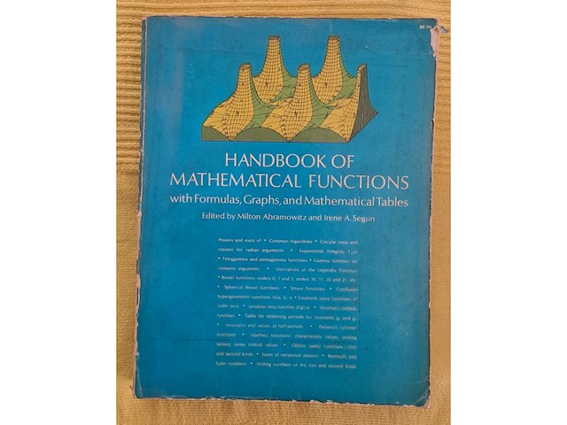 Handbook of mathematical fuotions  Abramowitz