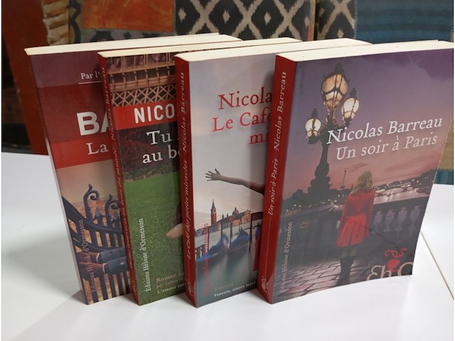 Nicolas Barreau  Nikolas Baro  4 knjige