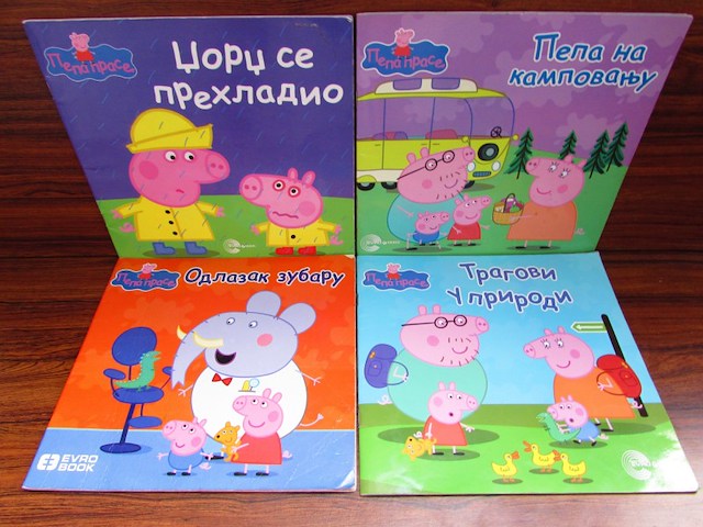 Pepa prase - četiri slikovnice