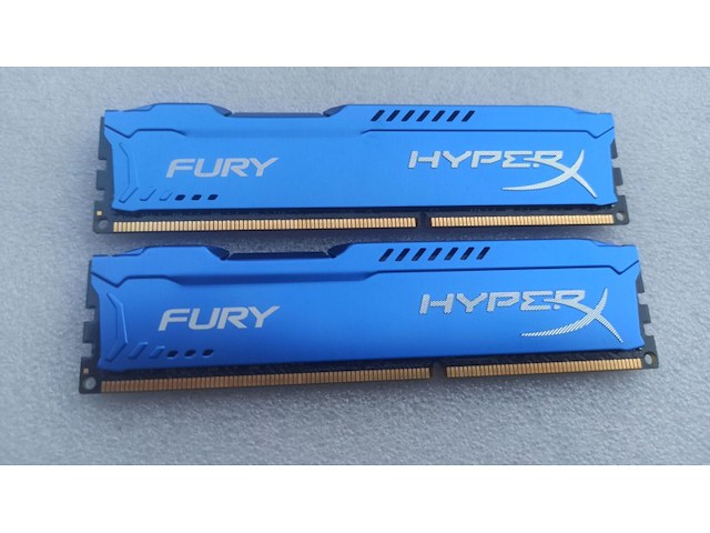 16Gb Kingston HyperX Fury DDR3 1600MHz