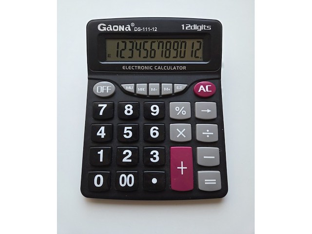 NOV Veliki stoni kalkulator Gaona DS-111-12 (12 cifara)