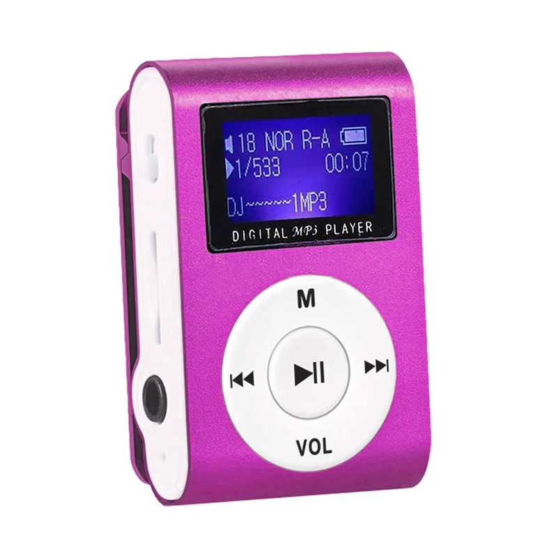 MP3 player LWD nano LCD ekran (displej) 8GB pink