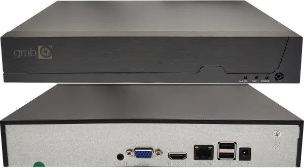 Gembird NVR-P3132QT 32 GMB 32 kanala, 8MP, H.265, P6SLite App Onvif P2P, HDD do 8tb