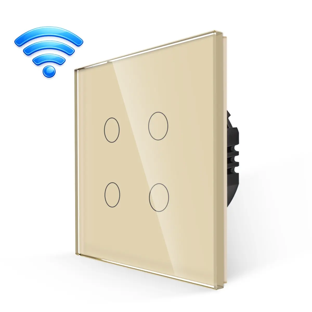 BingoElec Četvoropolni WiFi touch prekidač, Zlatni