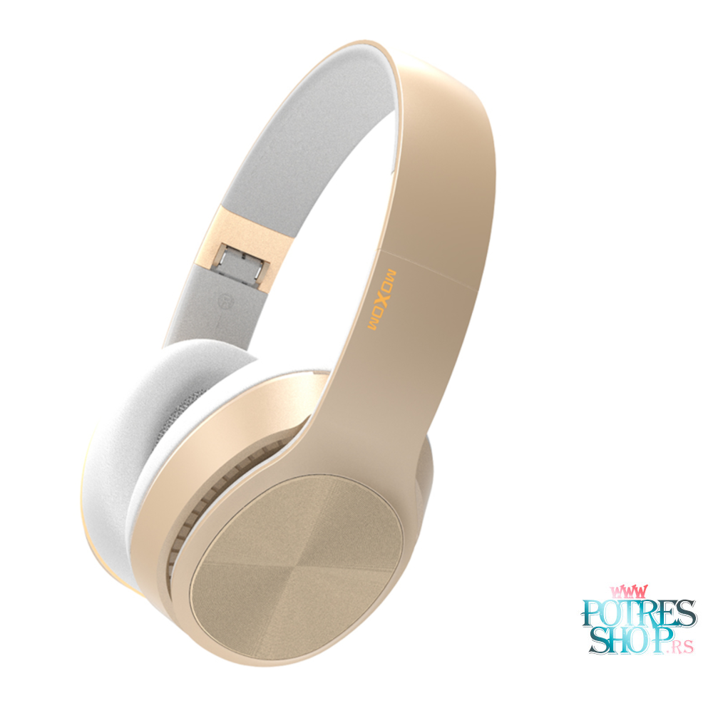 SLUSALICE BLUETOOTH MOXOM MX-WL05 ZLATNE