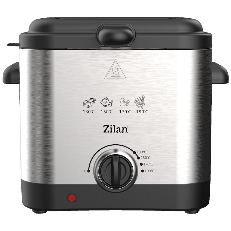 Friteza, kapacitet 1.5 l, 2000 W, crna
