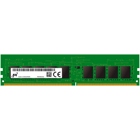Micron DDR4 RDIMM 32GB 2Rx8 3200 CL22 (16Gbit) (Single Pack), EAN: 649528929532 ( MTA18ASF4G72PDZ-3G2R )