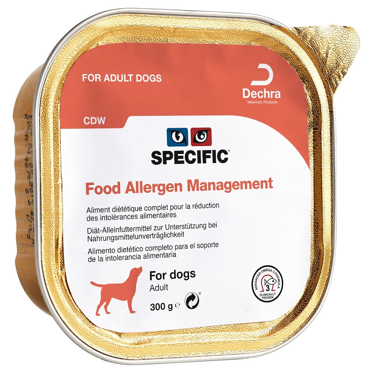 Dechra Dog food allergen management 300gr