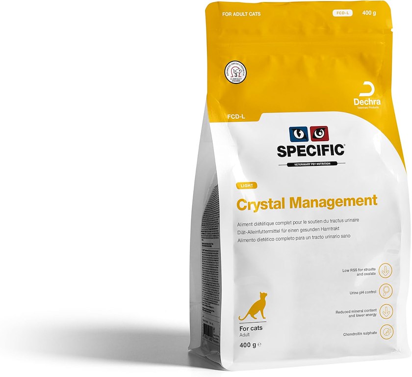 Dechra Cat Crystal Management Light 400g