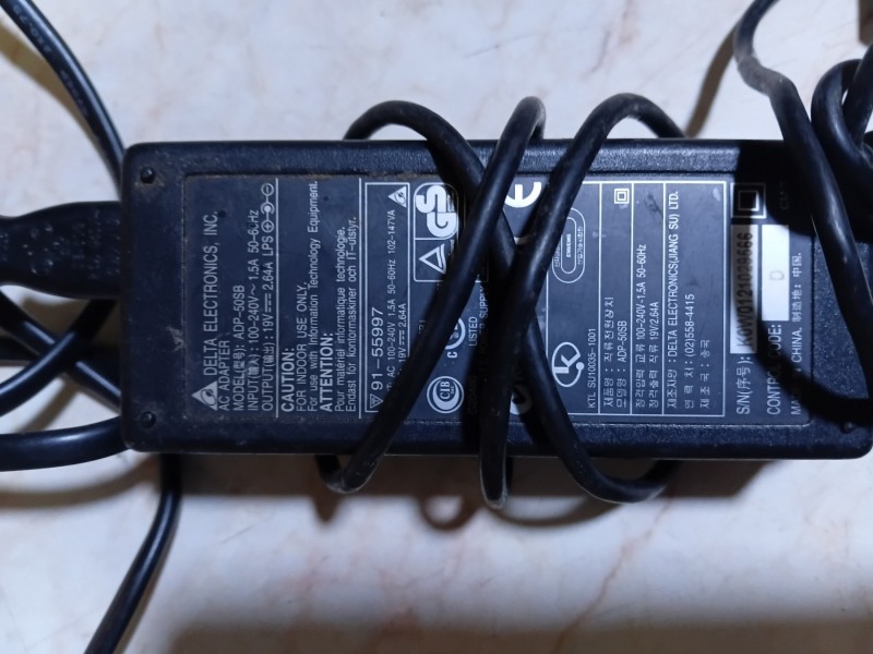 Delta Electronics 19v2.64a ADP 50SB