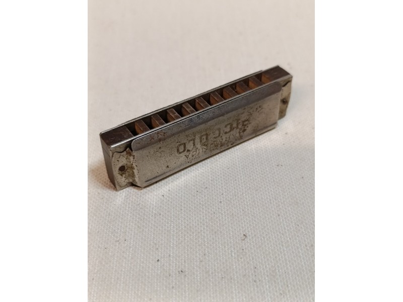 Vintage dijatonična tremolo usna Harmonica Piccolo