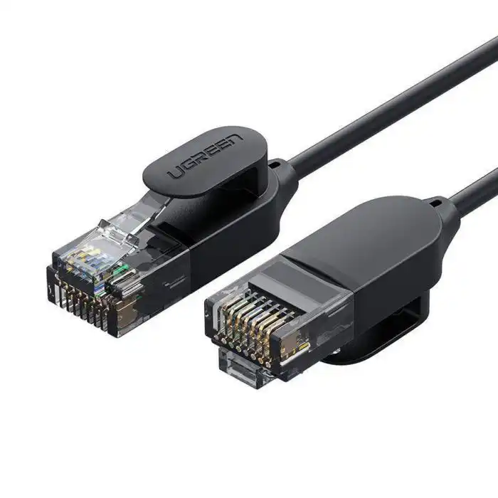UGREEN NW122 CAT6A MREŽNI KABL OD ČISTOG BAKRA 5M (CRNI)