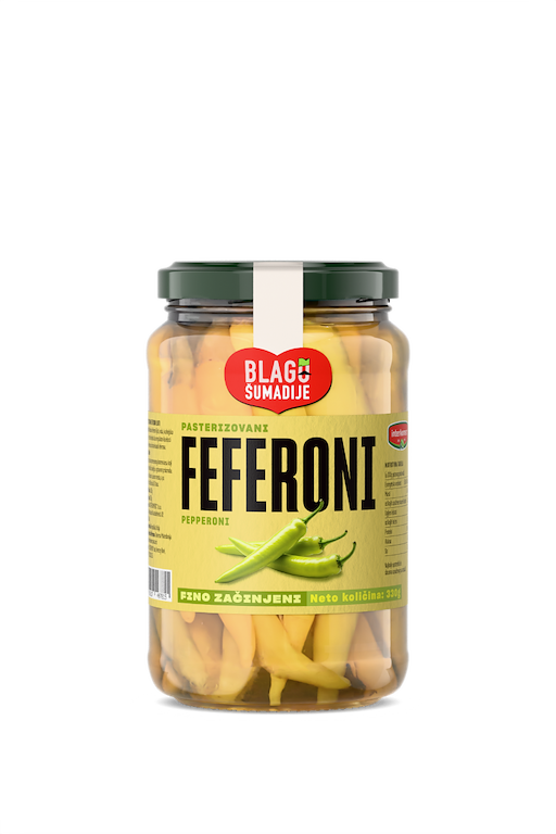 Ljuti feferoni – Blago Šumadije 330g