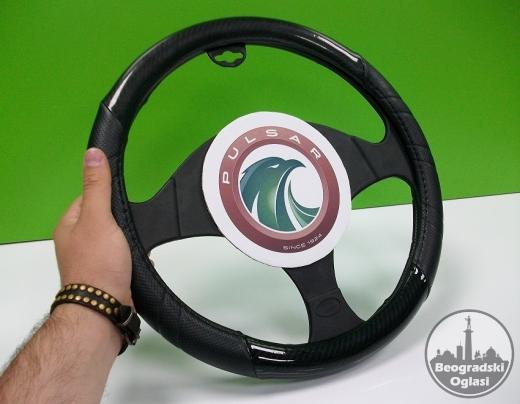 PEUGEOT 206 tipska obloga volana KARBON - CRNA