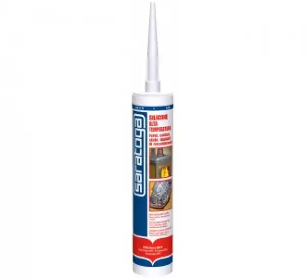 EURO-SILIKON TERM.1200C CRNI 280ML(420GR)-996830