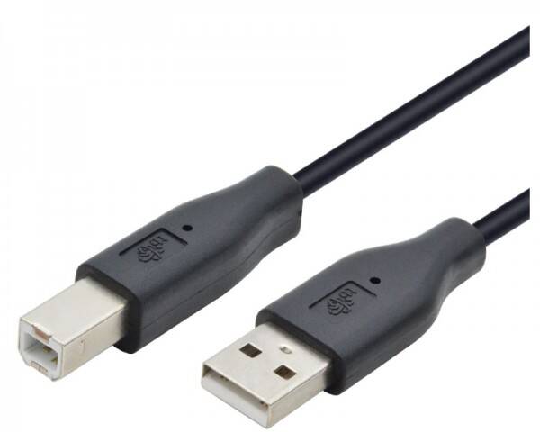 KABL E-GREEN USB 2.0 A-USB 2.0 B M/M 3M CRNI