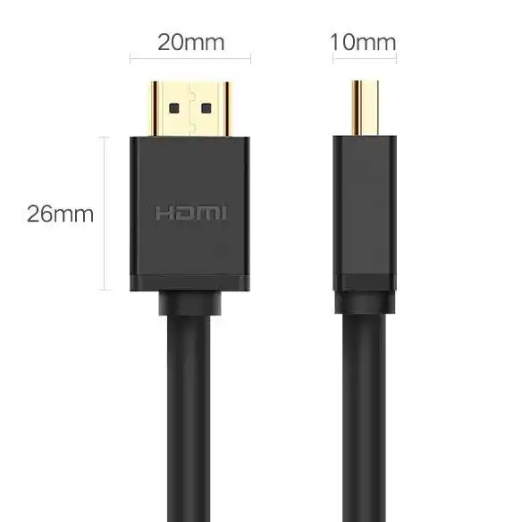 UGREEN HD104 HDMI KABL V1.4 4K 30HZ CRNI 1M