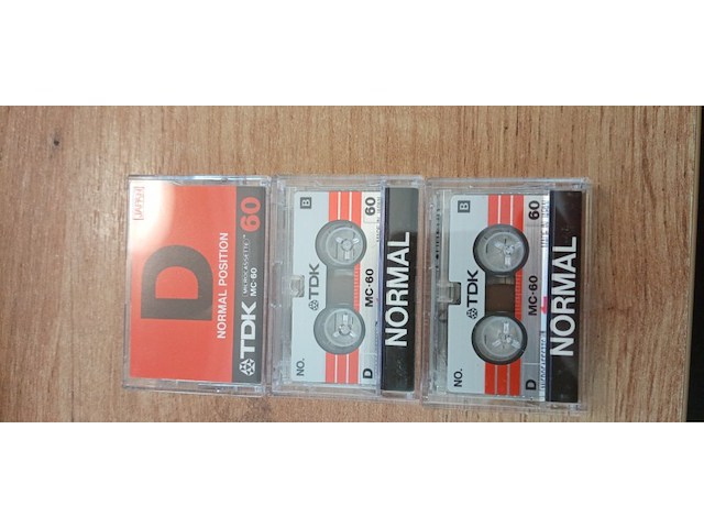 Mikrokaseta (microcassette) TDK D-MC60