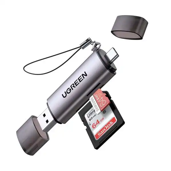 UGREEN CM185 ČITAČ KARTICA TIP C I USB 3.0 TFSDMICRO SDSDHC
