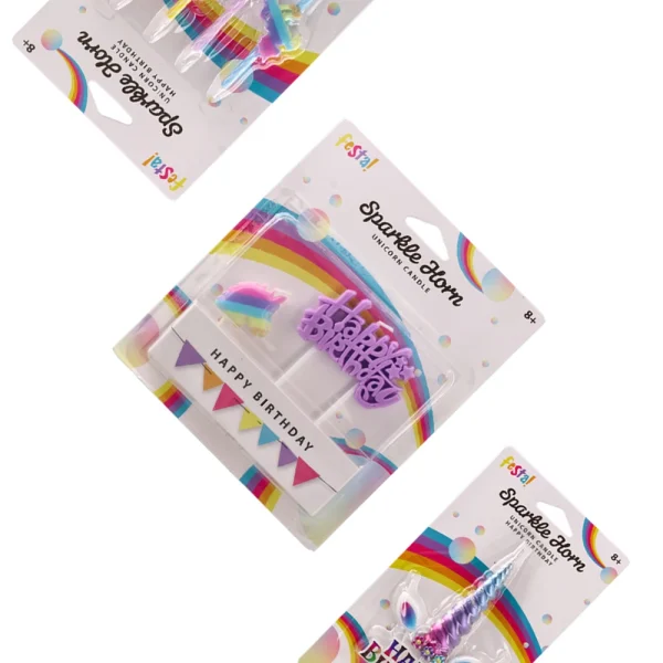 Sparkle Horn, svećica – odaberite motiv