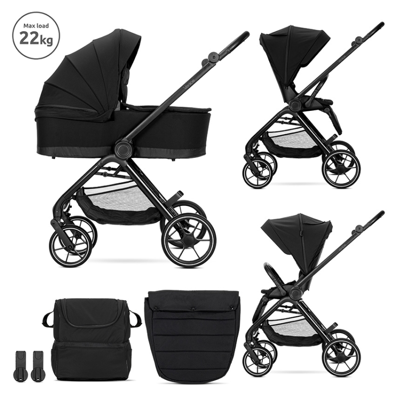 Lorelli Venice kolica 3u1 Black