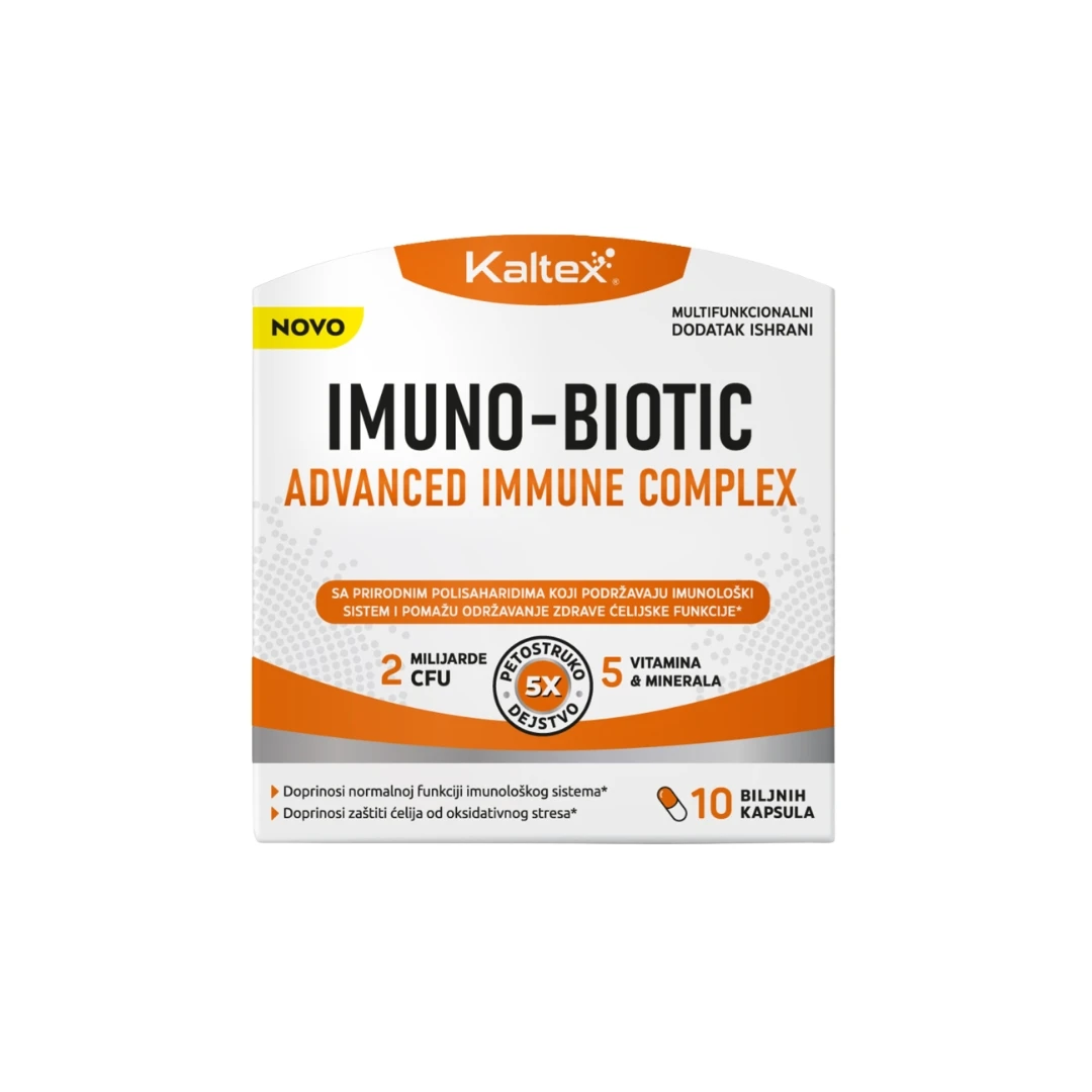 Kaltex IMUNO-BIOTIC Advanced Immune Complex za Podršku Imunskom Sistemu 10 Kapsula