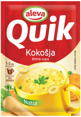 SUPA INSTANT QUIK NATUR KOKOŠIJA ALEVA 16G