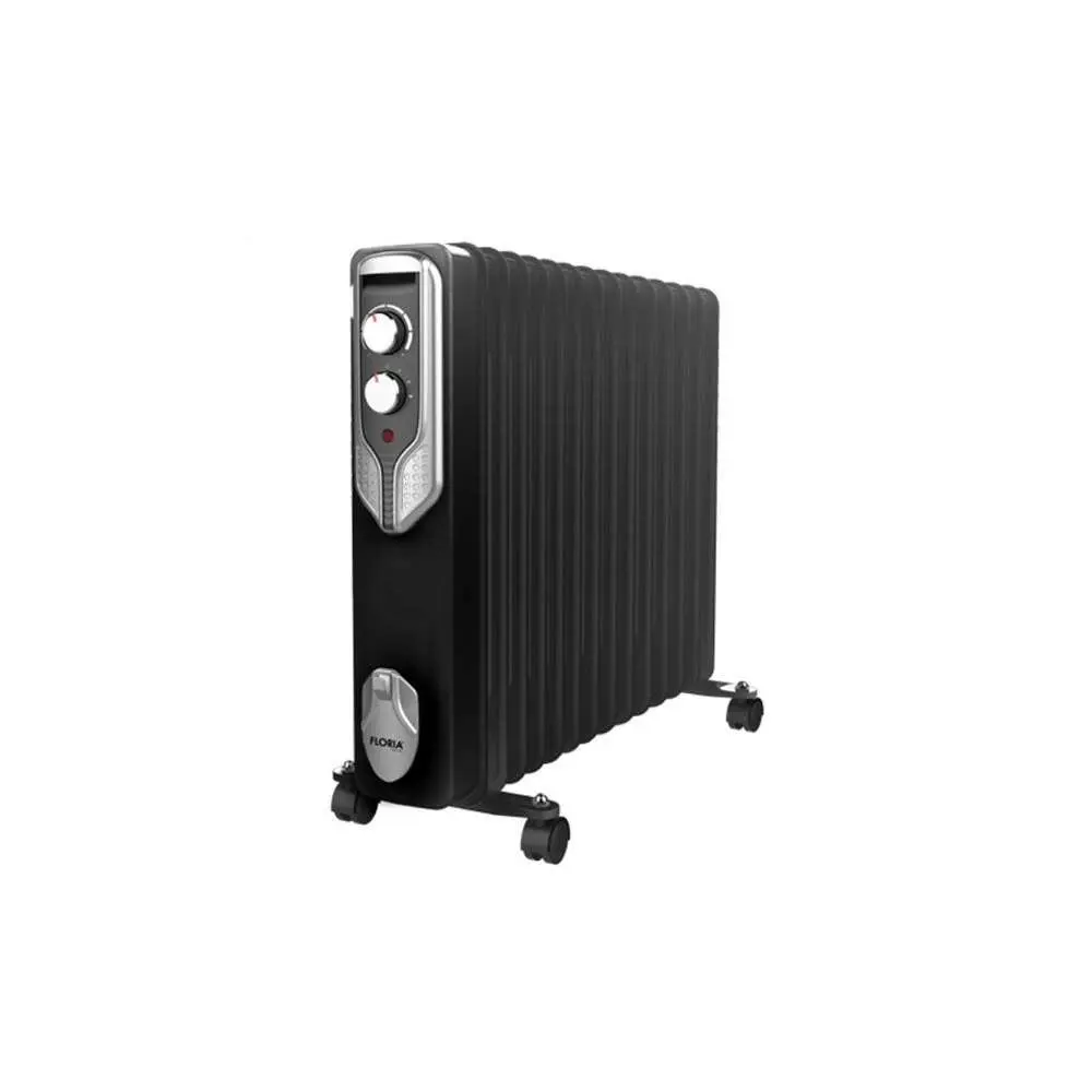 FLORIA Uljani radijator ZLN3673, 2500W, 13 rebara, crni