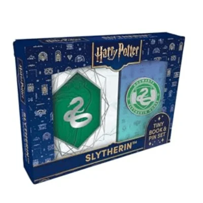Harry Potter: Slytherin Tiny Book and Pin Set