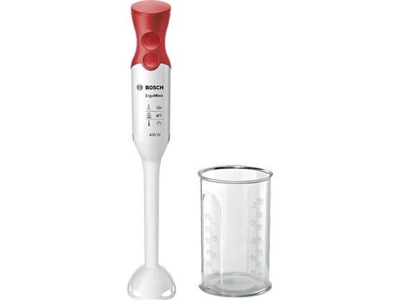 Bosch Mikser MSM64010 ErgoMixx/Serija 6/štapni/450 W/sa posudom/bela