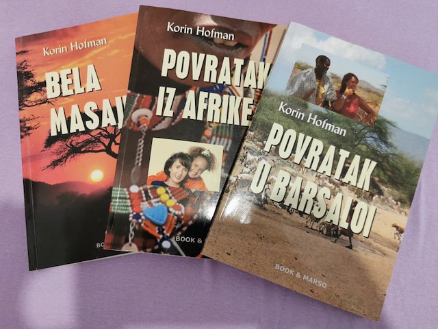 Korin Hofman - Bela Masajka, Povratak iz Afrike