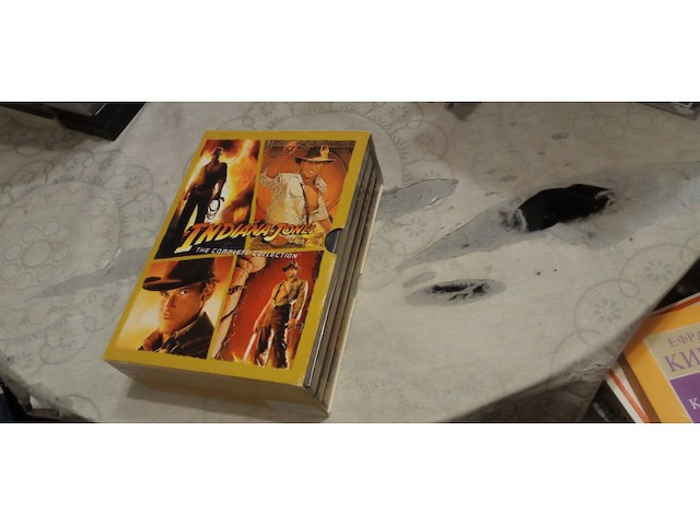 Indiana Jones - The Complete Collection box-set 4xDVD