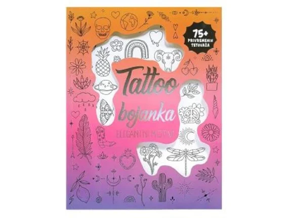 Tattoo bojanka Elegantni motivi (s 75 privremenih tetovaža) - Grupa autora