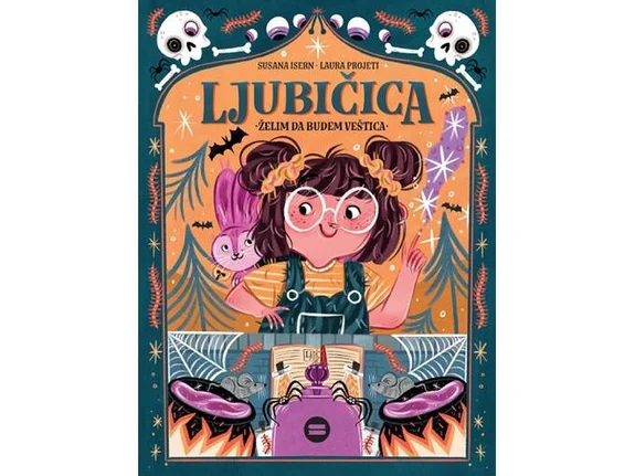 Ljubičica 1 Želim da budem veštica - Susana Isern
