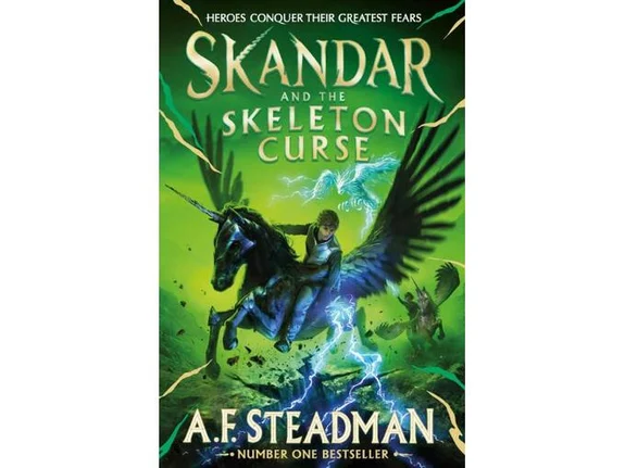 Skandar and the Skeleton Curse (Volume 4) - A.F. Steadman