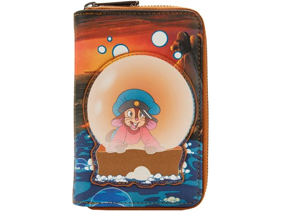 An American Tail Fievel Bubbles Zip Around Wallet