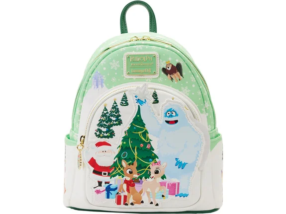 Loungefly Ženska torba Rudolph Holiday Group Mini Backpack