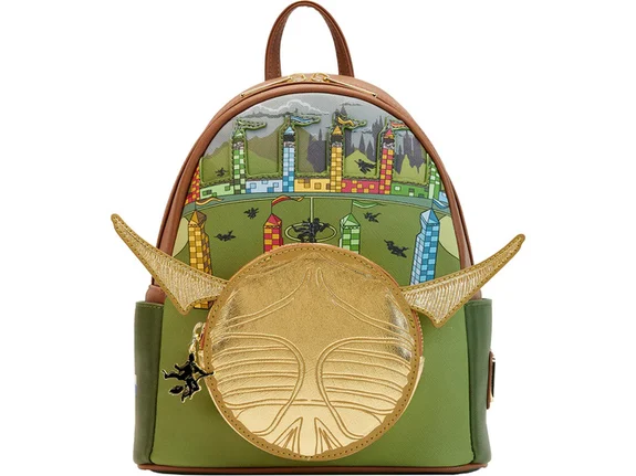 Loungefly Ženska torba Harry Potter Golden Snitch Mini Backpack