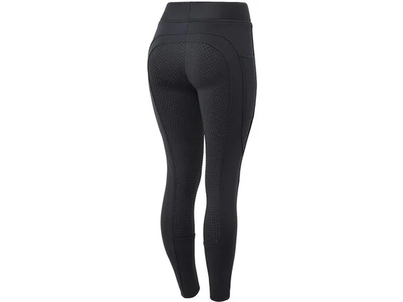 Horze Pantalone za jahanje ženske zimske teget 34 Full Grip