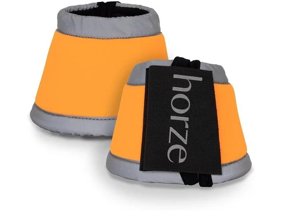 Horze Zvono za kopita neopren XL reflektujući narandžasta Horze bZeen