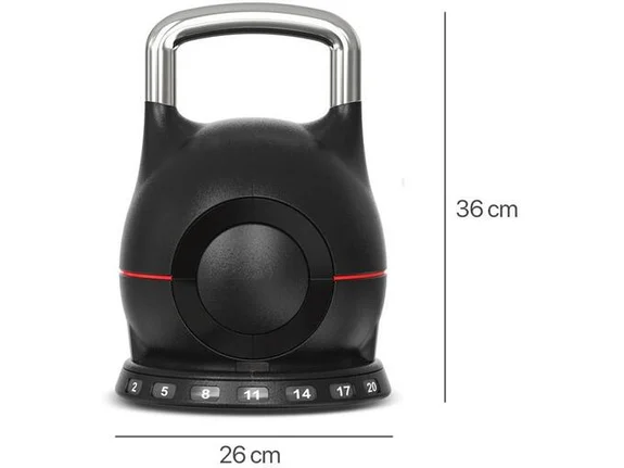 Podesivi teg rusko zvono 7u1 (od 2 do 20 kg)