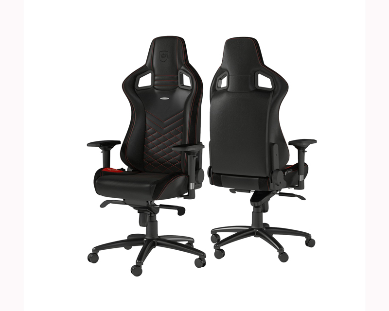 NOBLECHAIRS EPIC Gaming stolica crno-crvena