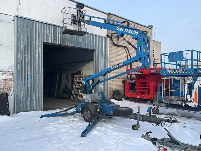 Prikolica montiran bum lift
Genie TZ34 (12.36 m)