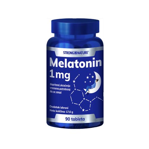 STRONG NATURE MELATONIN 1 MG 90 TABLETA