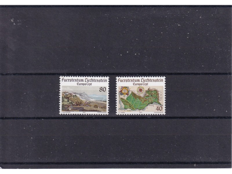 Lihtenštajn 1977 EUROPA CEPT