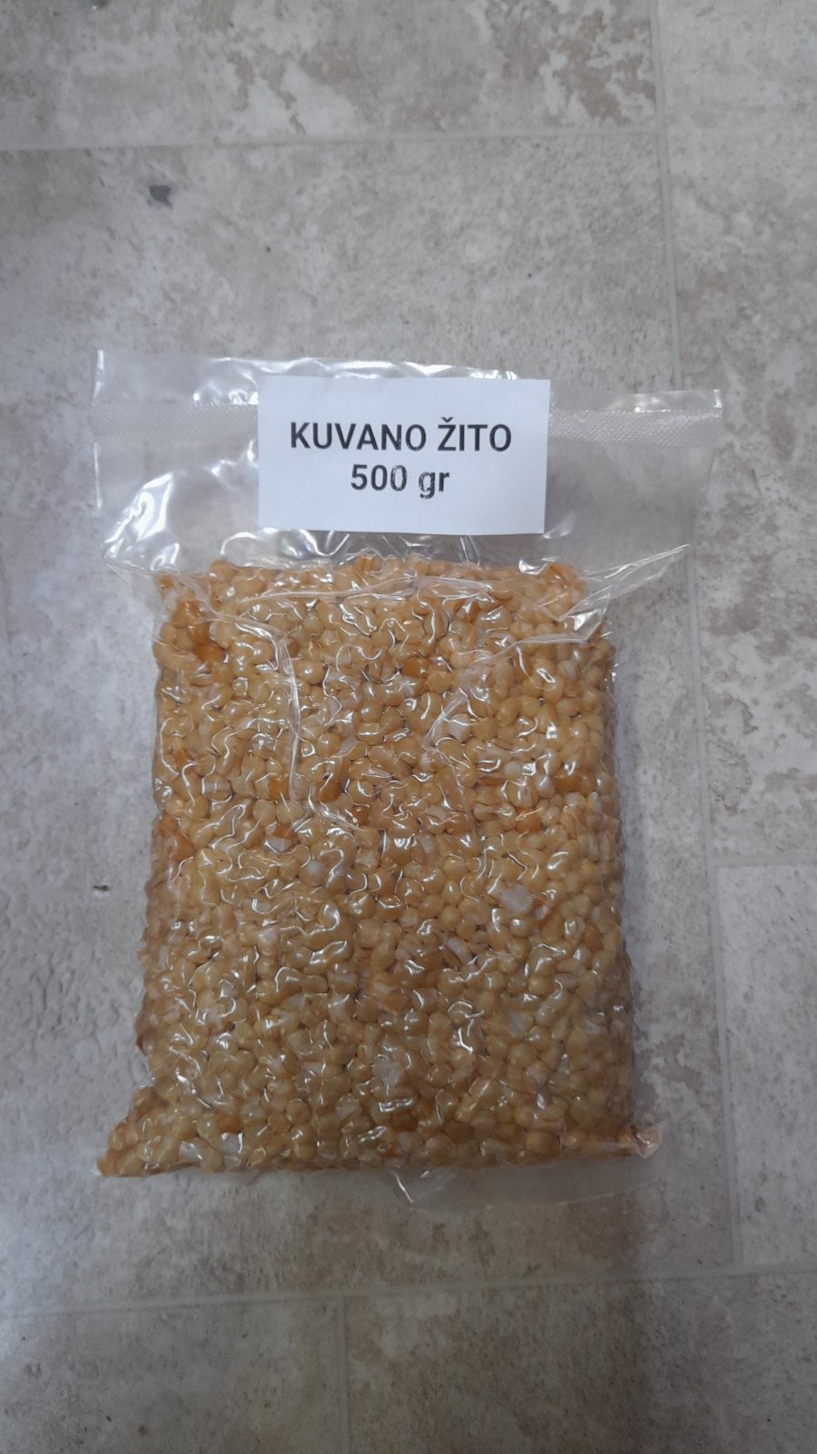 KUVANA PŠENICA NATUR 0,5 KG
