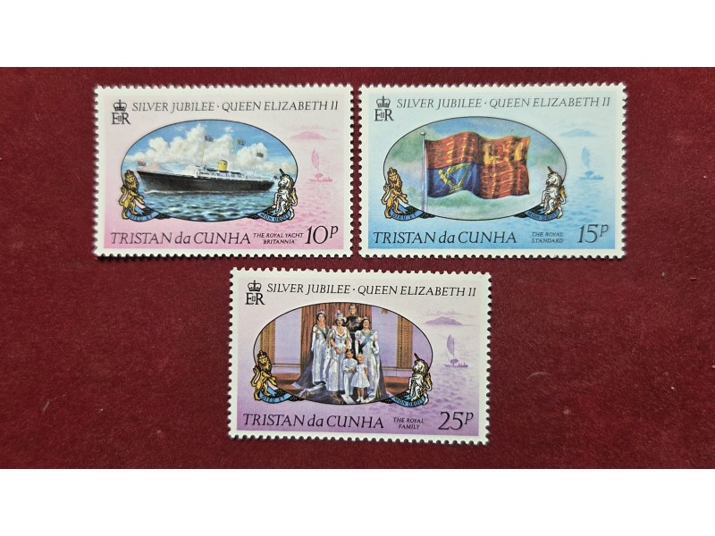 Tristan da Cunha 1977..serija..retko...D64