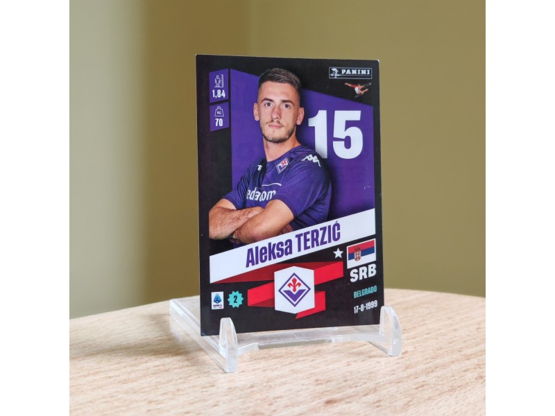 Aleksa TERZIC slicica - CALCIATORI 22-23 Panini