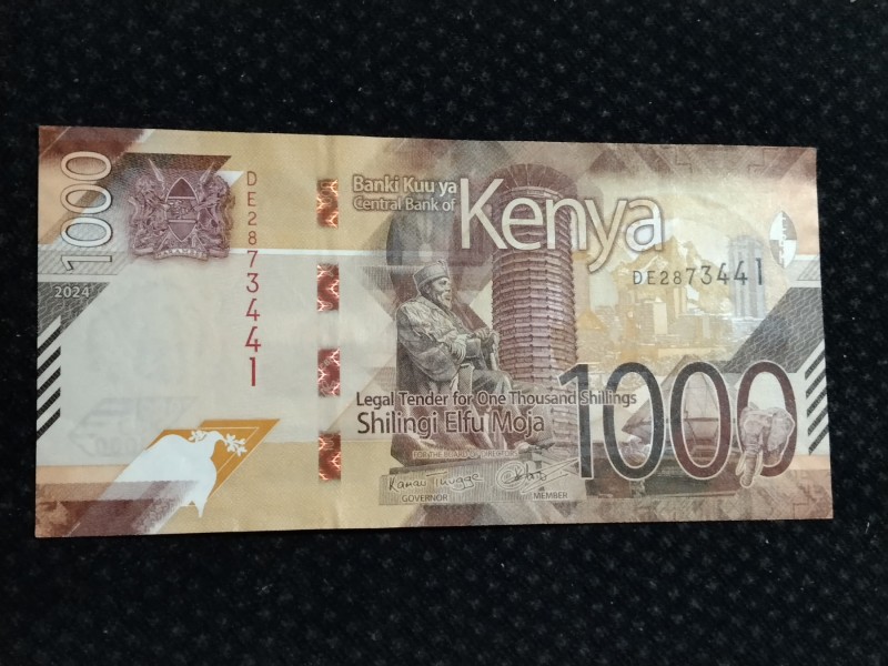 1000 šilinga 2024 kenija u XF klasi