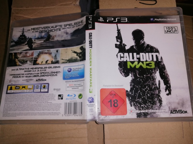 PS3 Call of Duty Modern Warfare 3